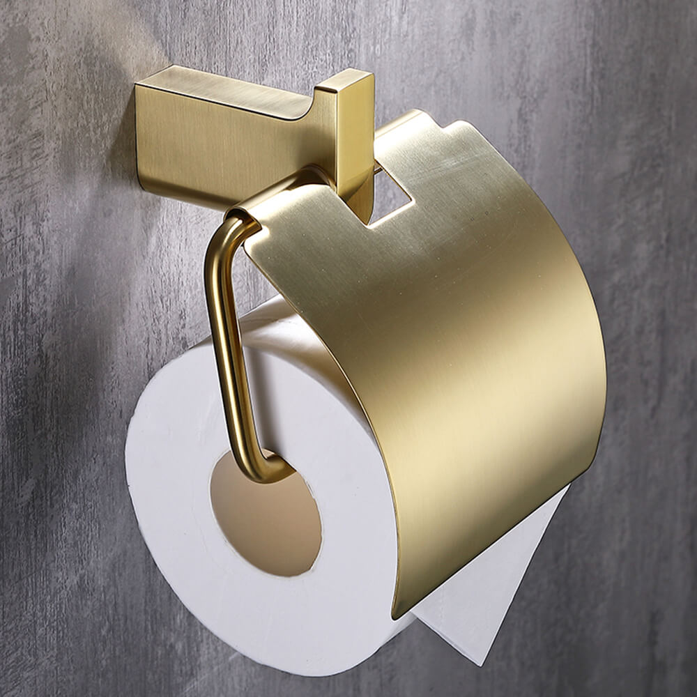 American style golden towel rack bathroom hardware pendant set bathroom ...