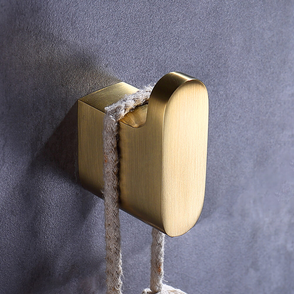 American style golden towel rack bathroom hardware pendant set bathroom ...