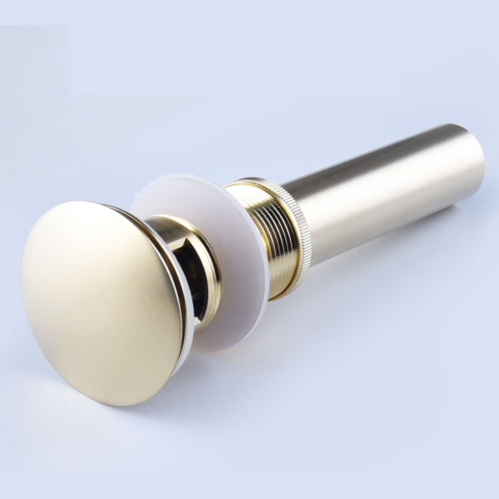 Brass brushed gold wall drain drain basin washbasin deodorant in-wall ...