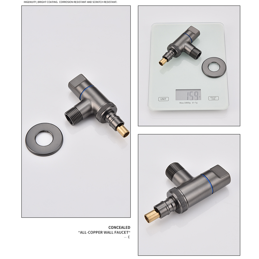 European style bathroom toilet brass lengthened washing machine faucet ...