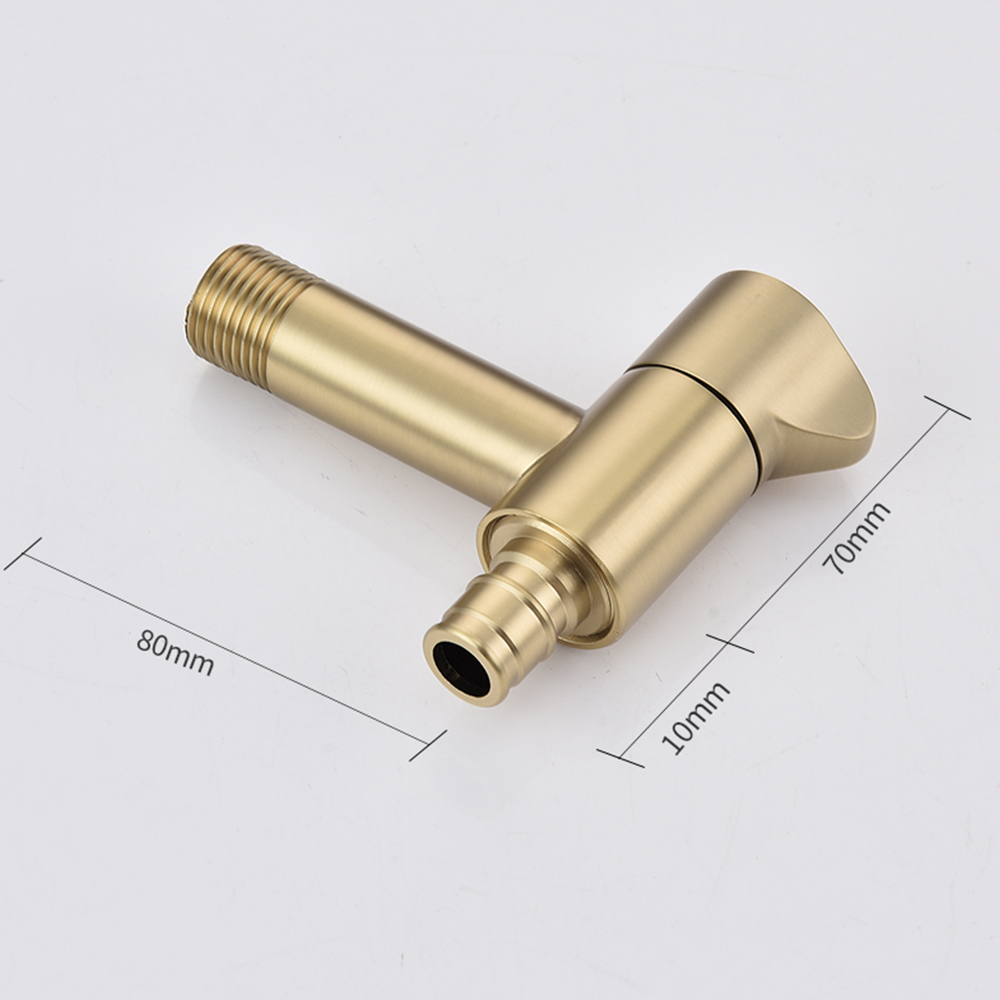 European style bathroom toilet brass lengthened washing machine faucet ...